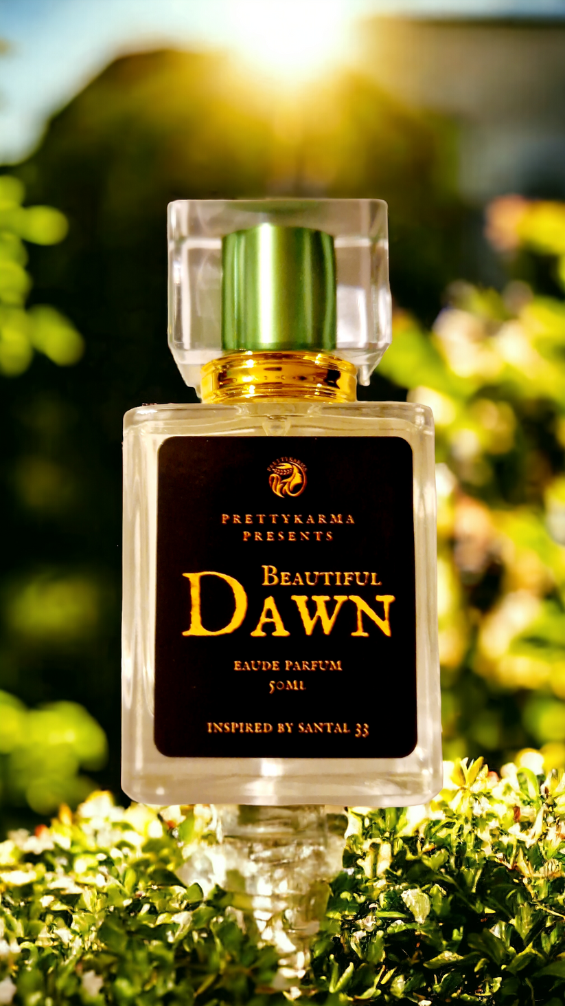 Beautiful Dawn Eau de Parfum 50ml - Inspired by Santal 33 – Pretty karma